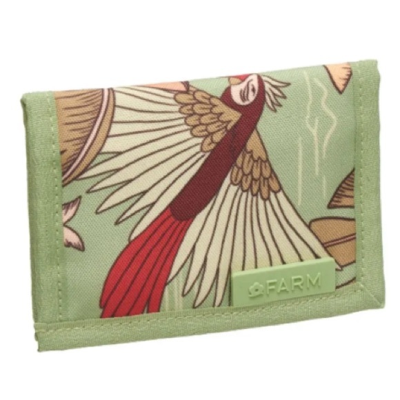 FARM Rio | Bags | Farm Rio Multicolor Bird Print Wallet | Poshmark